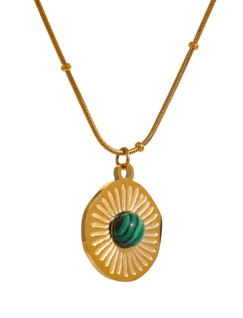Mystic Green Necklace – Misora Designs