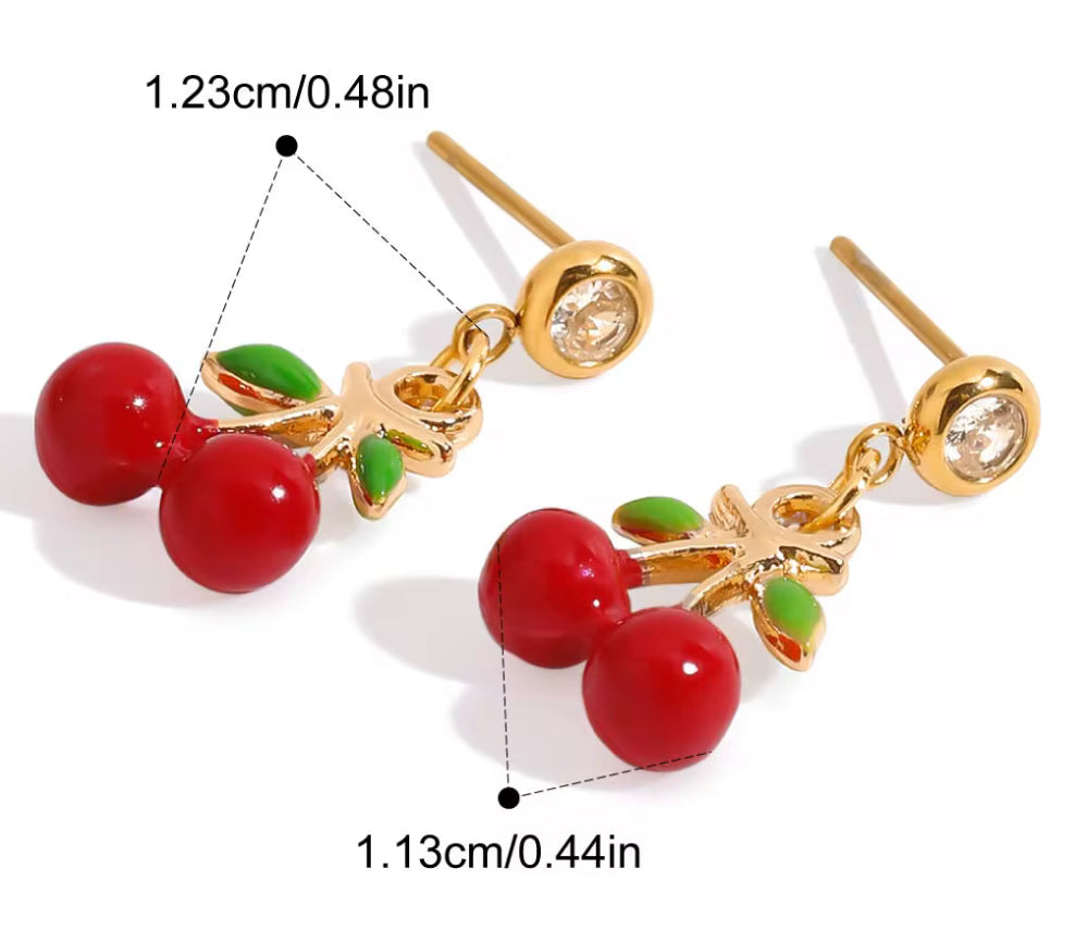 Amour Fruité earrings – Misora Designs