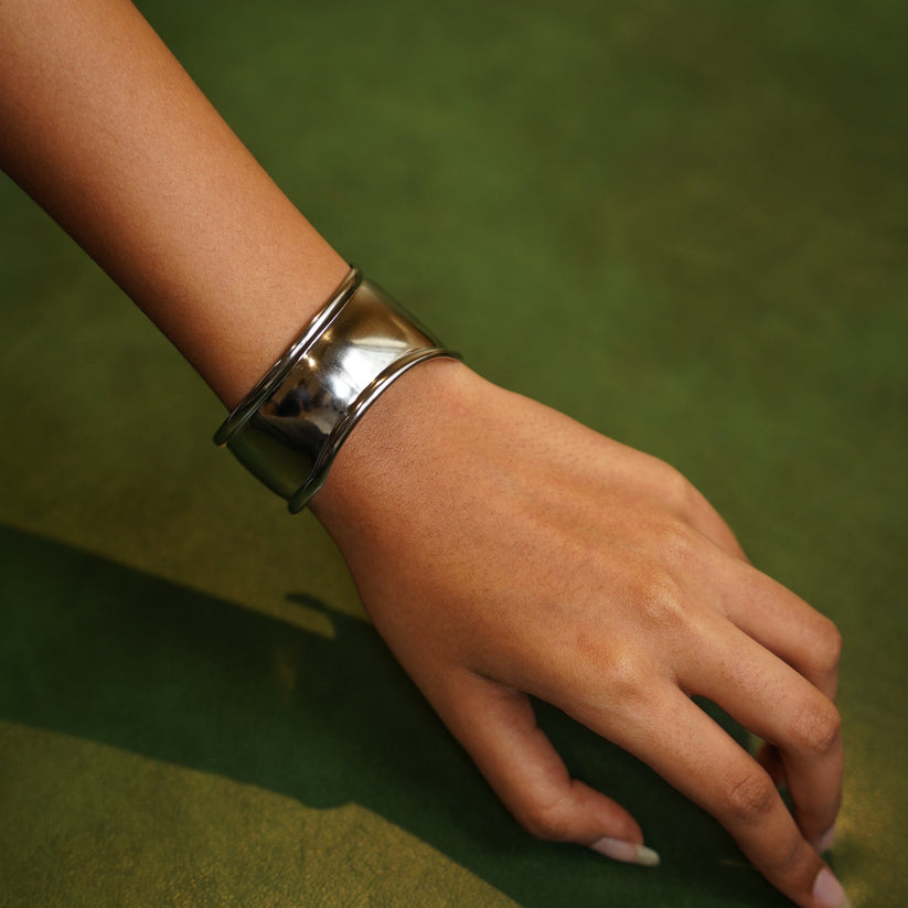 Frostline Cuff Bracelet – Misora Designs